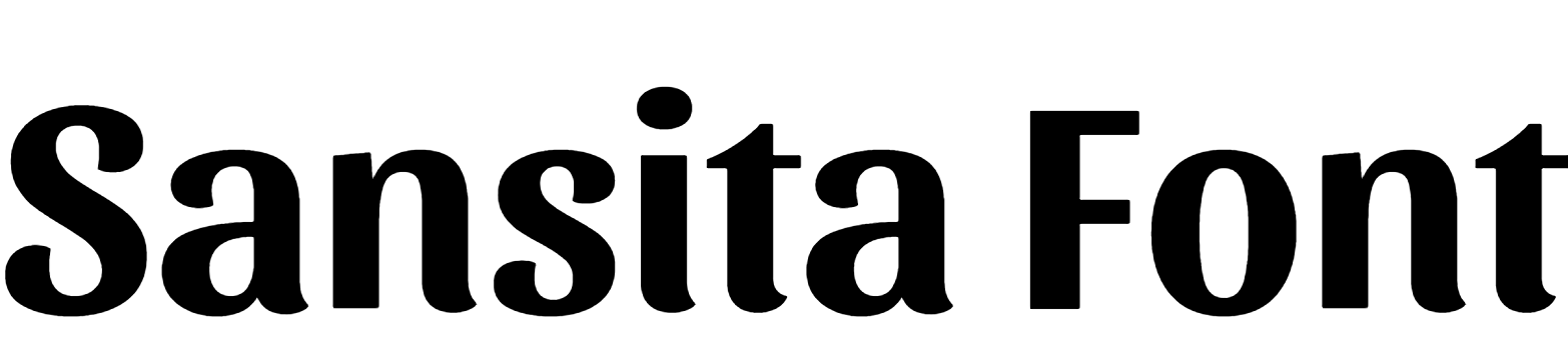 Sansita Font - Dafont Style