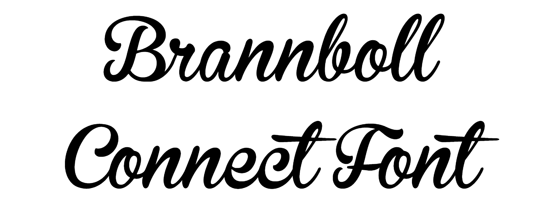 Brannboll Connect Font - DafontStyle
