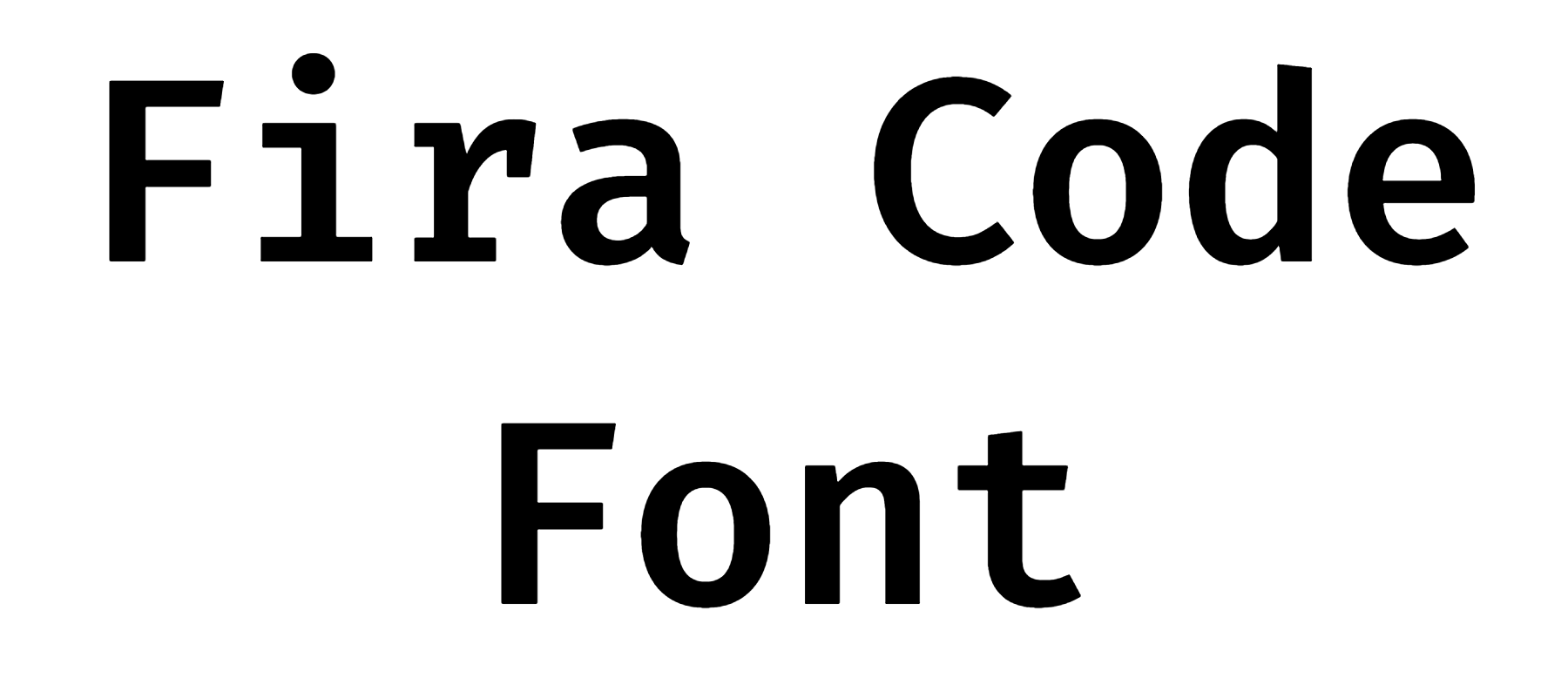 Fira Code Font - DafontStyle