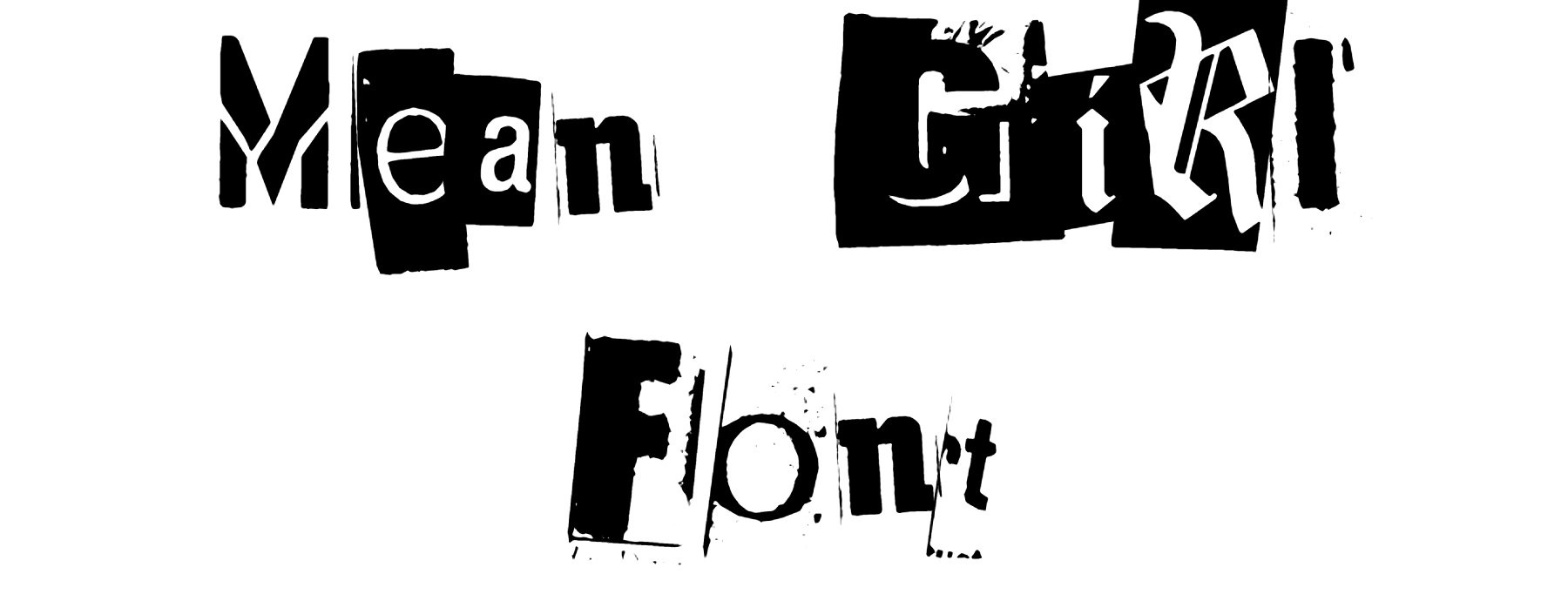Mean Girl Font - DafontStyle