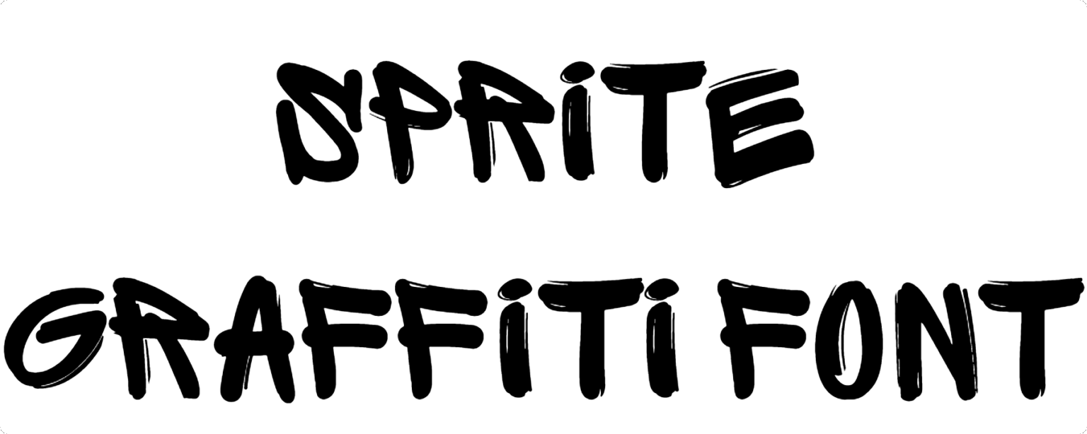 Sprite Graffiti Font - DafontStyle