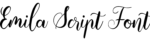 Emila Script Font - DafontStyle