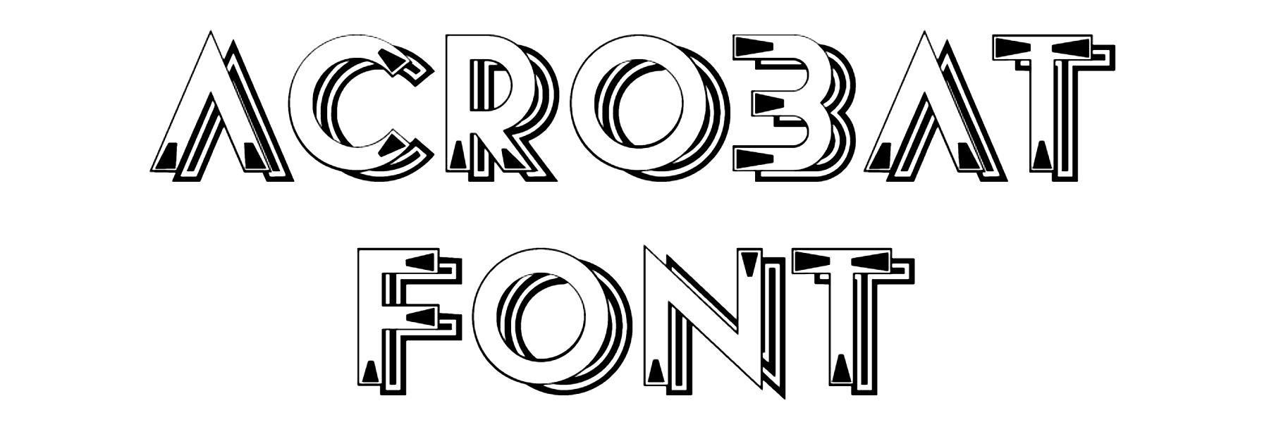 Acrobat Font - DafontStyle