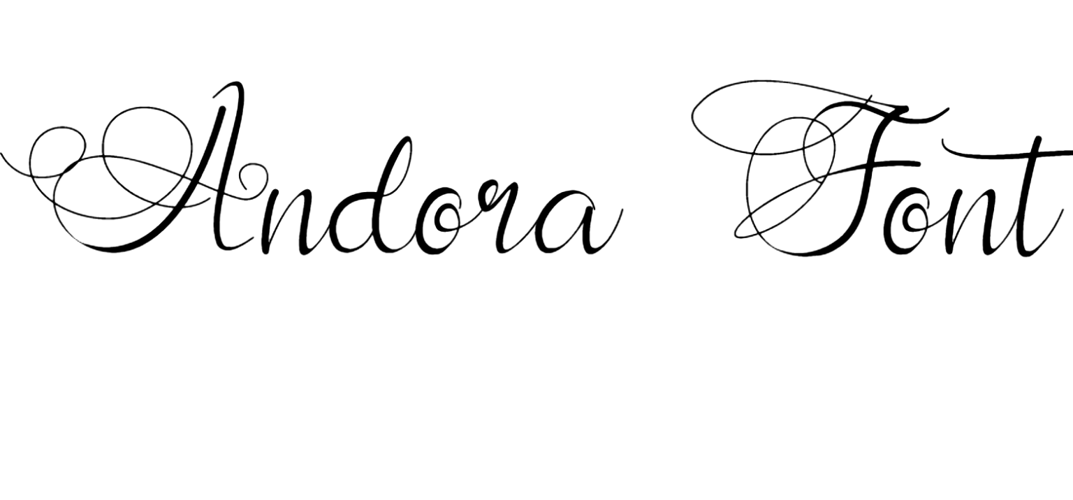 Andora Font - DafontStyle