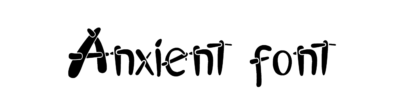 Anxient font