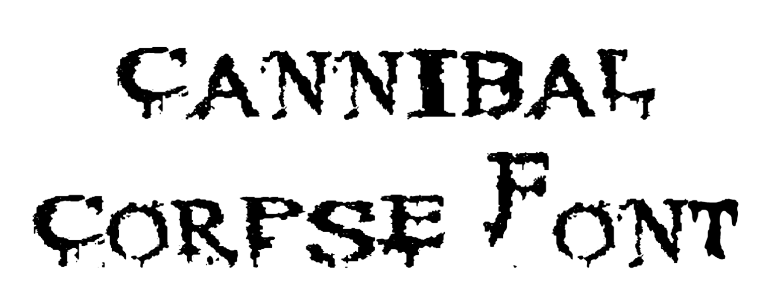 Cannibal Corpse font | dafont style