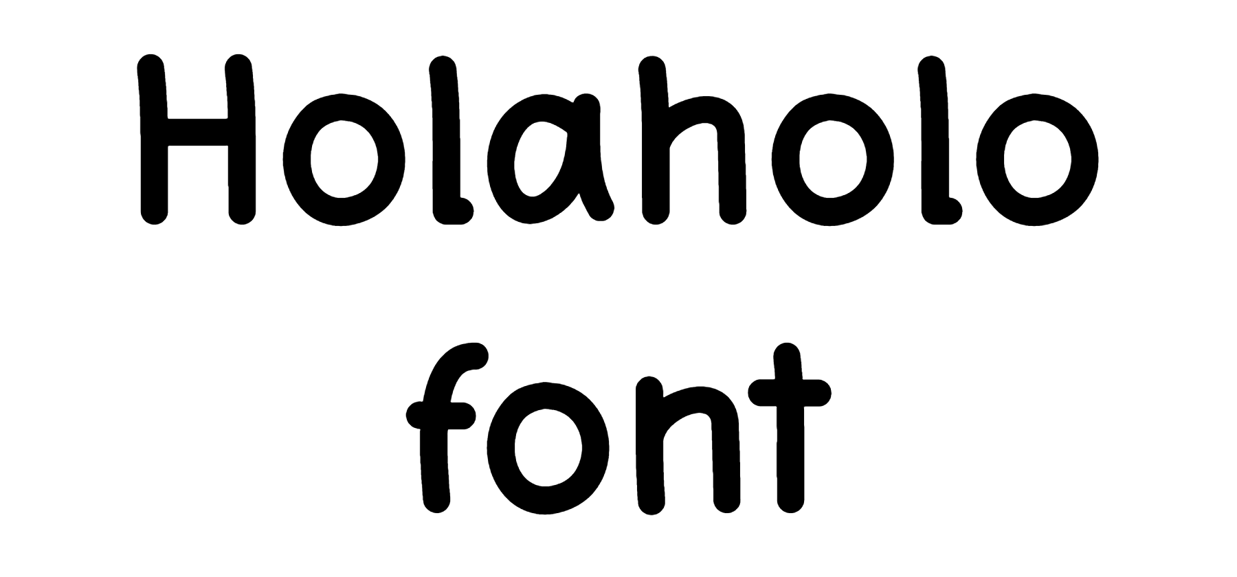 Hello Bestie font