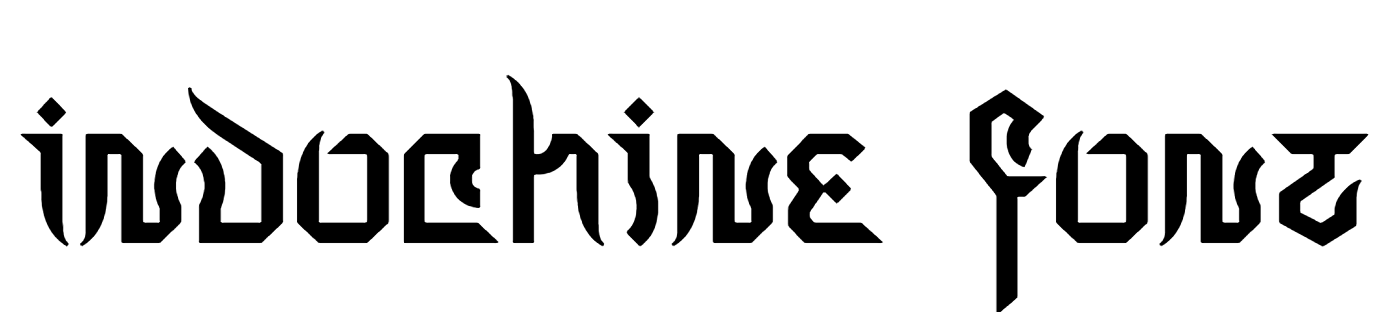 Indochine font