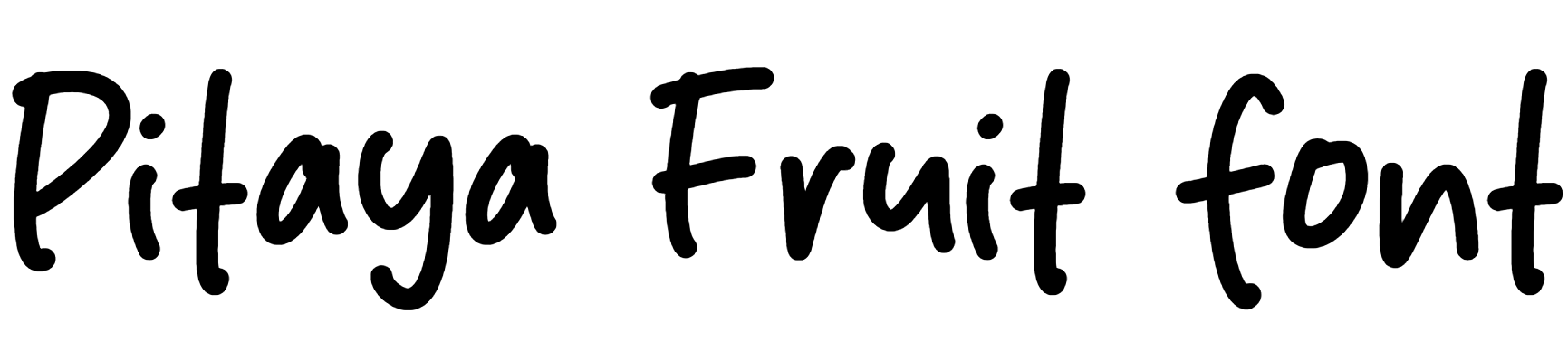 Pitaya Fruit font | dafont style