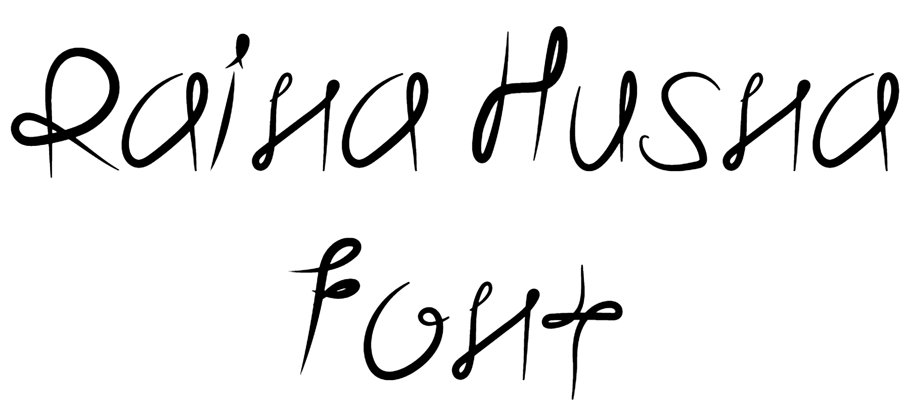 Fathony Script Font - DafontStyle