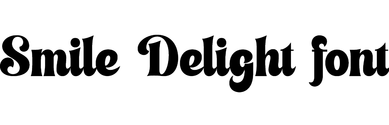Smile Delight font | dafont style