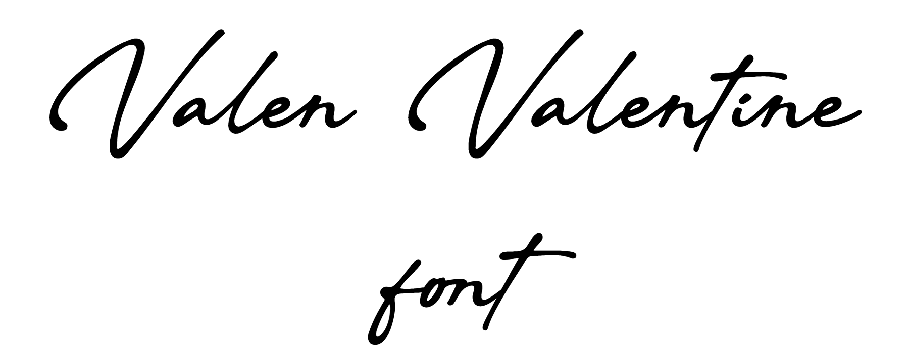 Valen Valentine font | dafont style