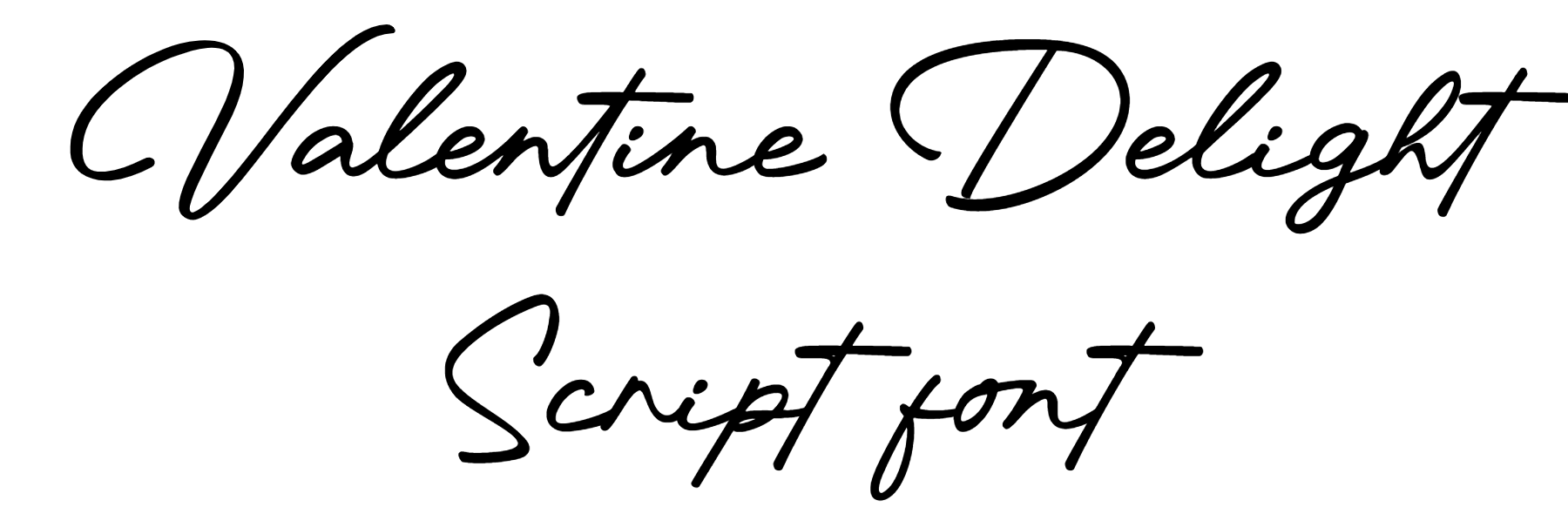 Valentine Delight Script font | dafont style