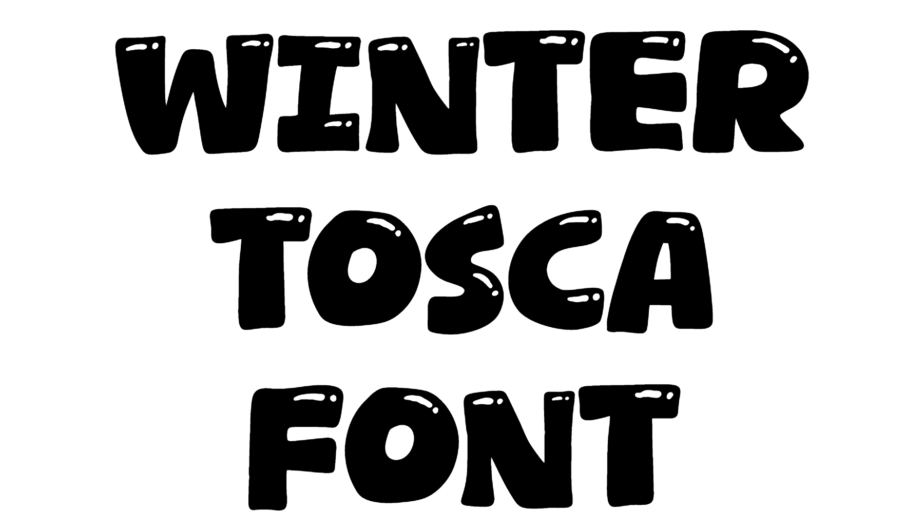 Winter Tosca Font - DafontStyle