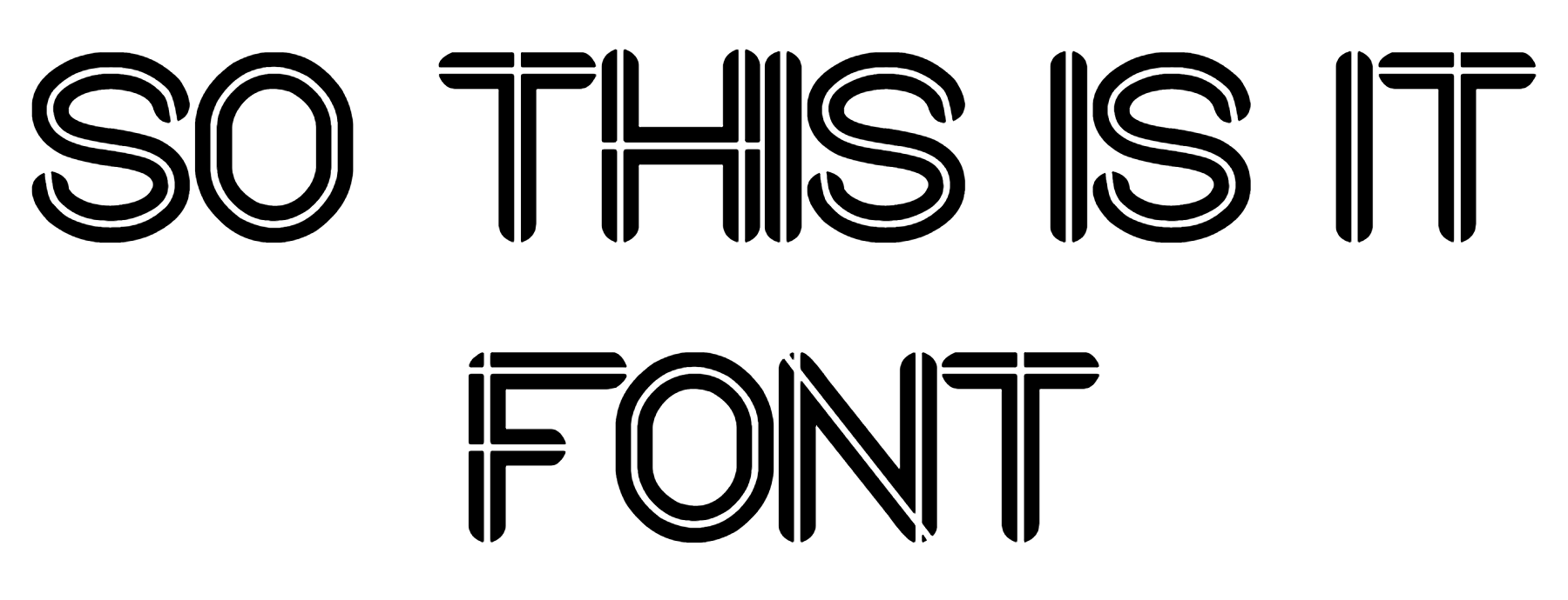 Monitta font | dafont style